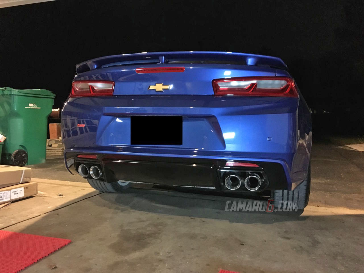 Check Out This 2016 Camaro SS In Hyper Blue Metallic With A Body Kit ...