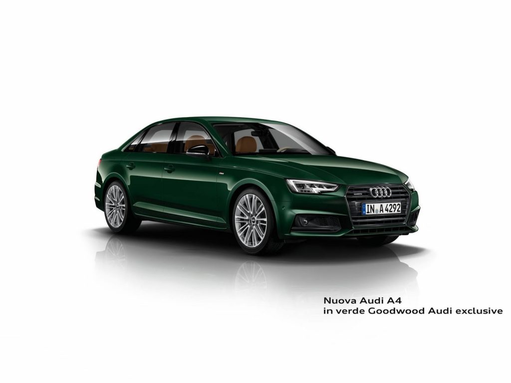 Audi Italia Promotes Goodwood Green A4 Exclusive | Carscoops