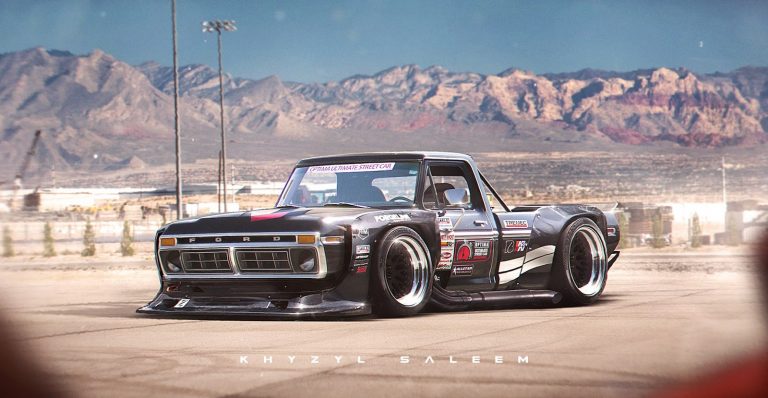 Widebody 1970s Ford F-Series Rendering Is Out Of This World, You Can ...