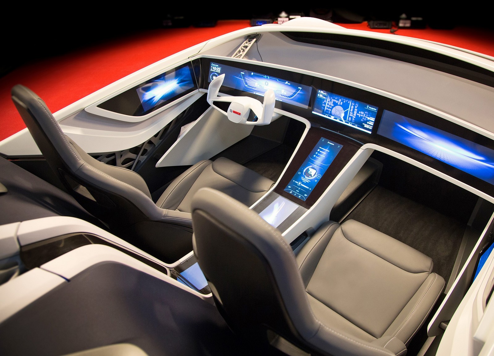 Bosch Unveils Advanced New Interior Concept For CES 2016 | Carscoops