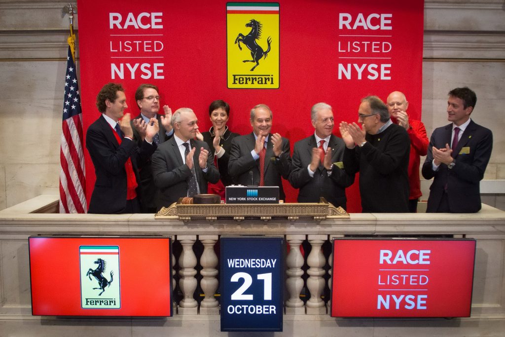 Ferrari Listed On Italian Stock Exchange Market, Split From Fiat Is ...