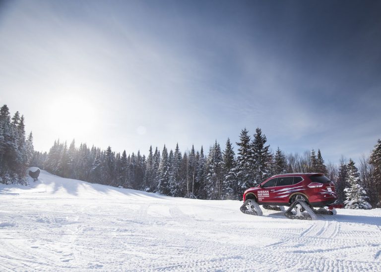 Absolutely Mental Nissan Rogue Warrior Concept Debuts With Snow Tracks ...
