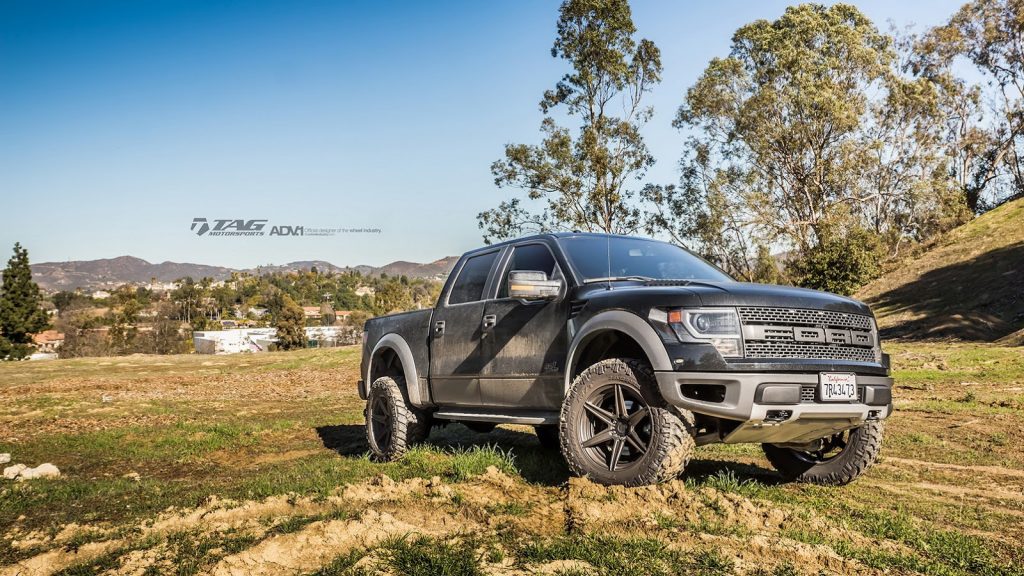 2014 Ford F-150 SVT Raptor Poses On Matte Black Wheels | Carscoops