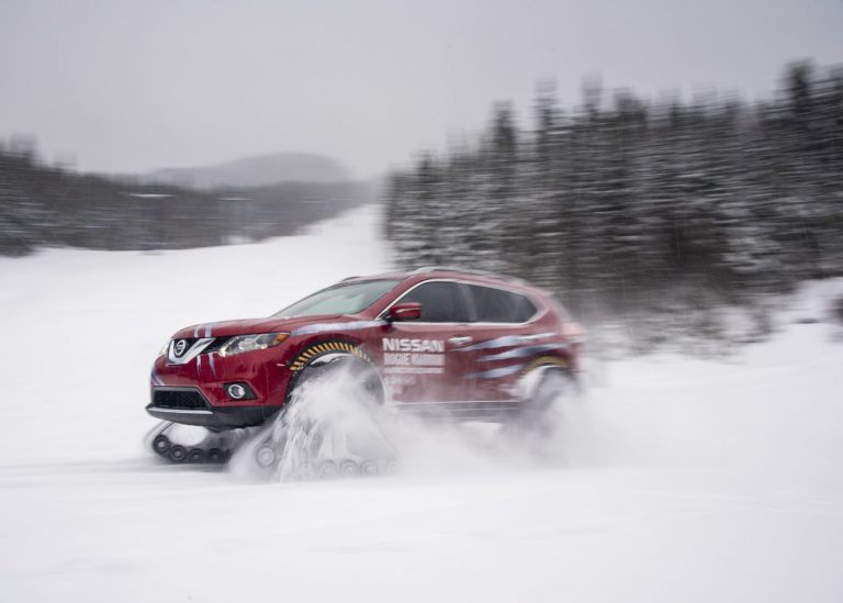 Absolutely Mental Nissan Rogue Warrior Concept Debuts With Snow Tracks ...