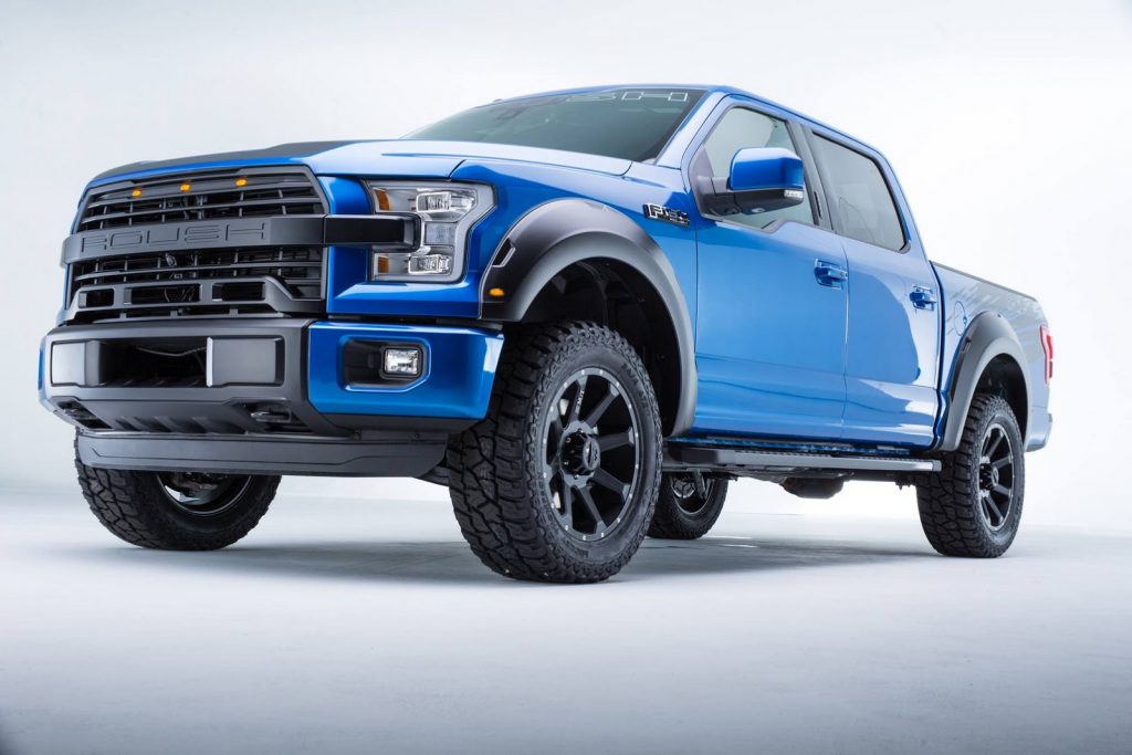 Check Out This Blue Flame Metallic Roush F-150 | Carscoops