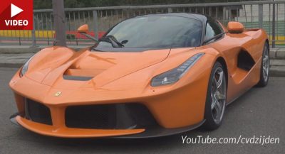 Orange-Finished LaFerrari Thinks It’s A Lamborghini | Carscoops