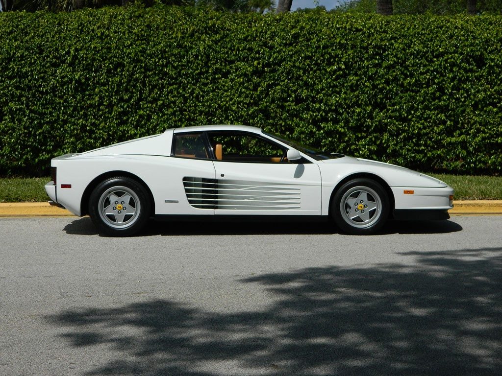 The Real Wolf Of Wall Street’s White Ferrari Testarossa For Sale ...