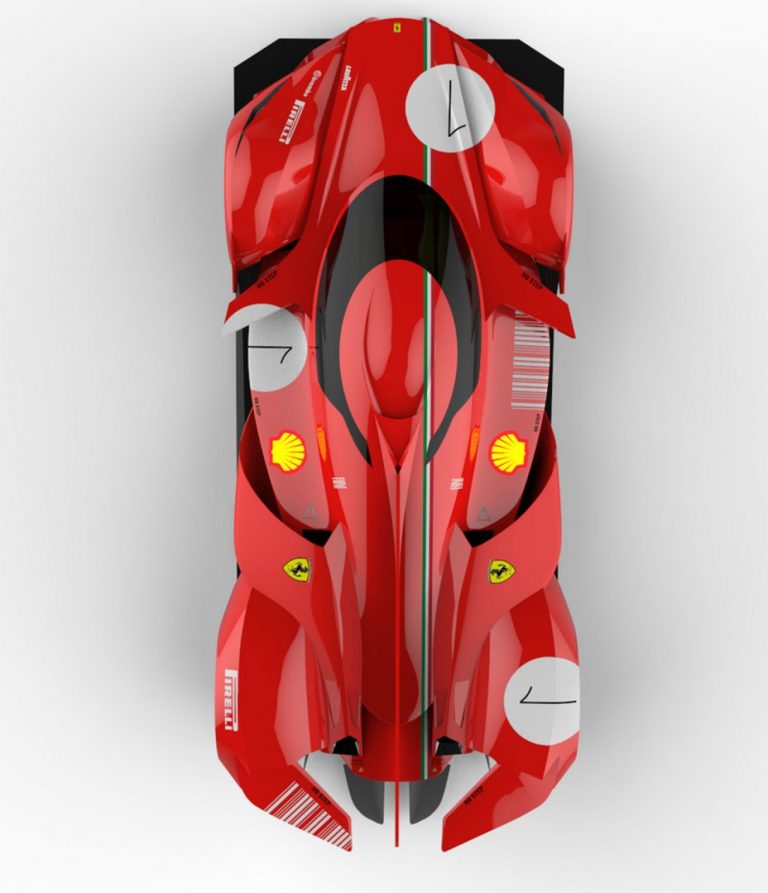 Futuristic Ferrari Le Mans Prototype Renderings Are Sensational | Carscoops