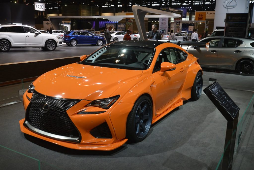 Lexus RC F Widebody Beast Ends Up In Chicago | Carscoops