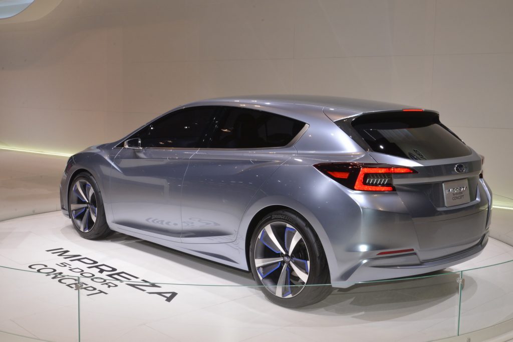 Subaru Impreza 5-Door Concept Continues To Be A Tease In Chicago ...