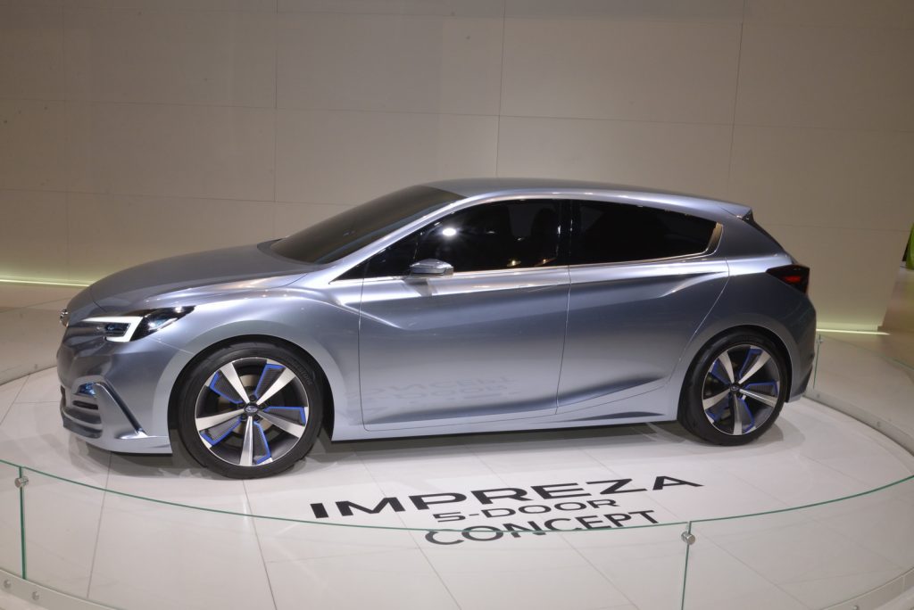 Subaru Impreza 5-Door Concept Continues To Be A Tease In Chicago ...