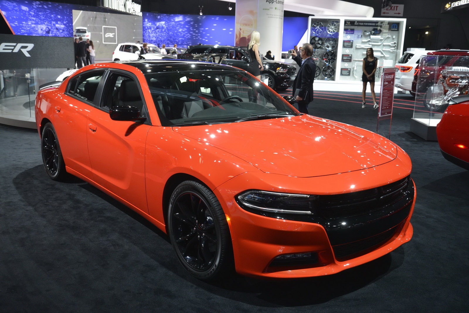 Dodge Charger And Challenger Go Mango At New York | Carscoops