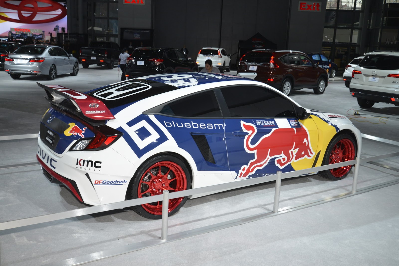 The +600HP Honda Civic Global Rallycross Is The Best-Looking Civic ...