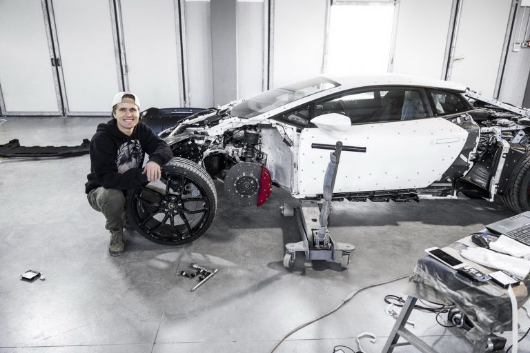 Jon Olsson Strips A Brand New Lamborghini Huracan For New Project ...