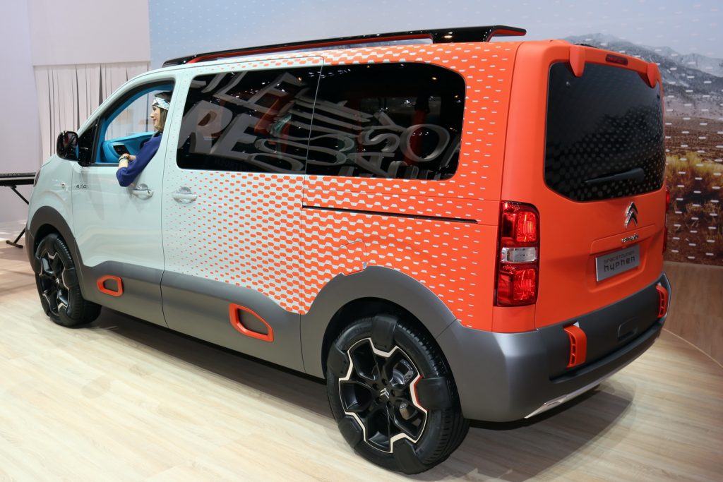 Citroen Hyphen Study Is A Funky-Looking Van | Carscoops
