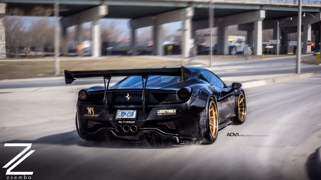 This Liberty Walk 458 Is As Extreme As They Come | Carscoops