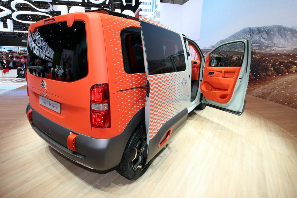 Citroen Hyphen Study Is A Funky-Looking Van | Carscoops