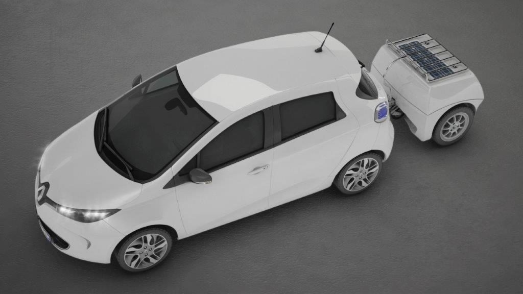 EP Tender’s Mini Trailer Is A Portable Range Extender For Electric Cars ...