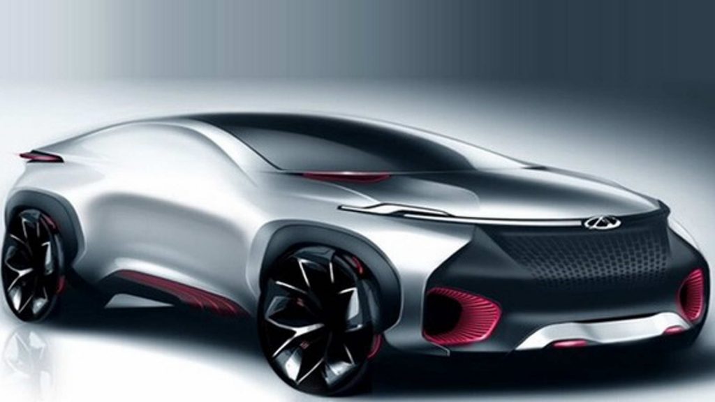 Chery Shows Electric Crossover Coupe Concept For Beijing Show | Carscoops