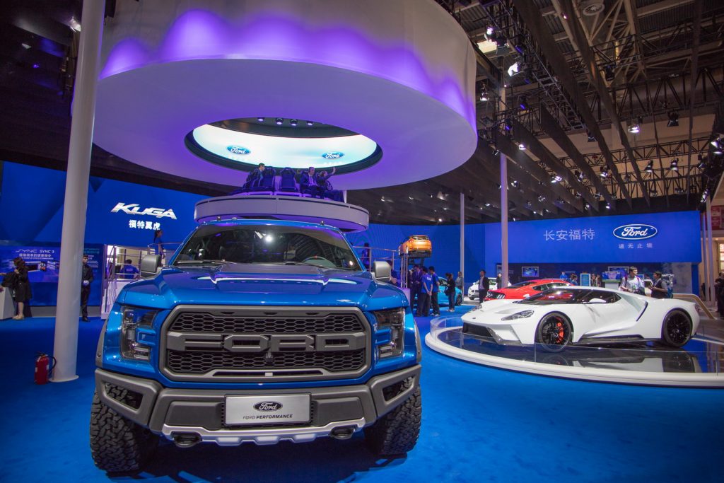 Ford F-150 Raptor Shines Under Beijing Spotlights | Carscoops
