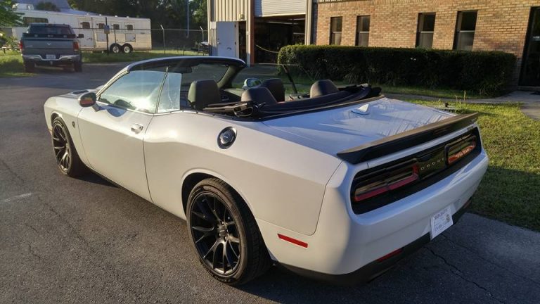 World’s First Dodge Challenger Hellcat Convertible Costs $139,000 [w ...
