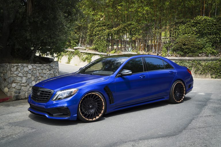 W222 Mercedes S-Class Puts On Wald Kit, Custom Wheels & Wrap | Carscoops