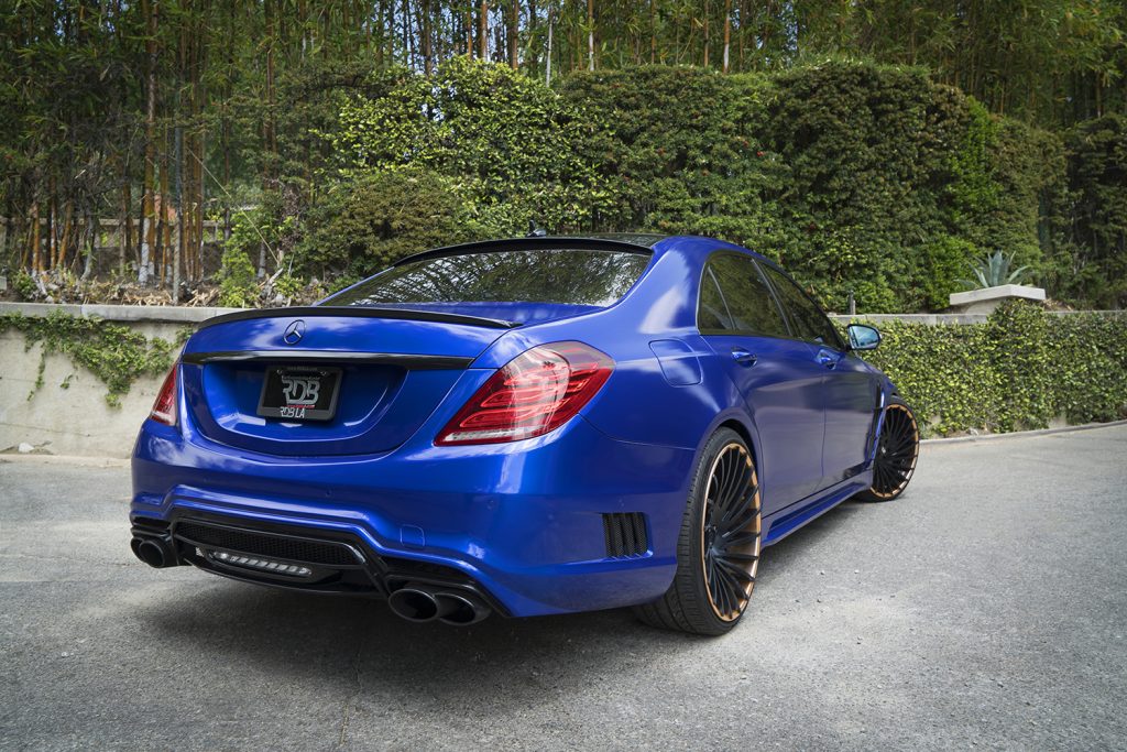 W222 Mercedes S-Class Puts On Wald Kit, Custom Wheels & Wrap | Carscoops