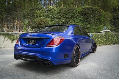 W222 Mercedes S-Class Puts On Wald Kit, Custom Wheels & Wrap | Carscoops