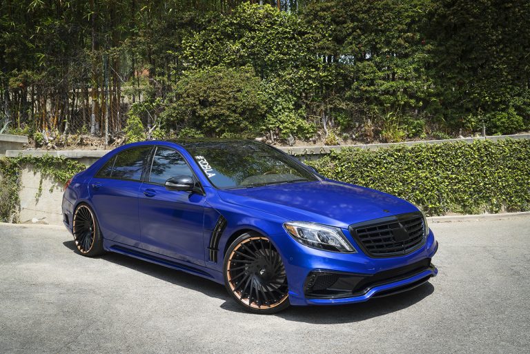 W222 Mercedes S-Class Puts On Wald Kit, Custom Wheels & Wrap | Carscoops