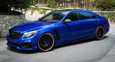 W222 Mercedes S-Class Puts On Wald Kit, Custom Wheels & Wrap | Carscoops