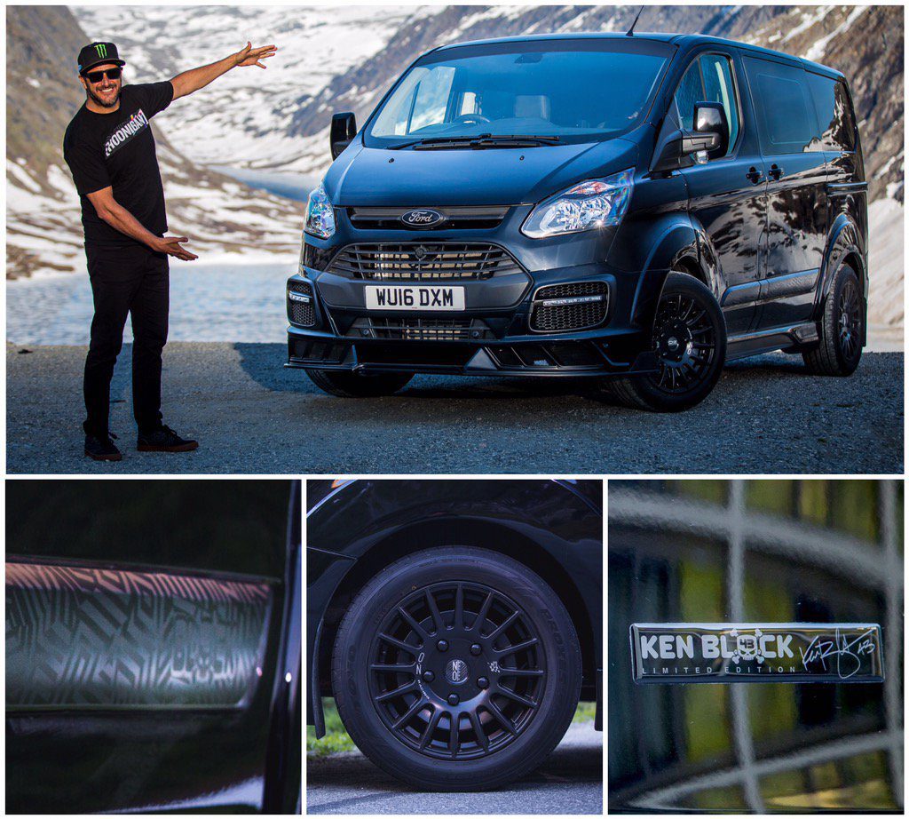 Ken Block’s First Signature Ford is a Transit. | Carscoops