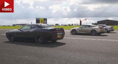 Culture Battle: Dodge Challenger Hellcat vs Porsche 911 Turbo S vs ...