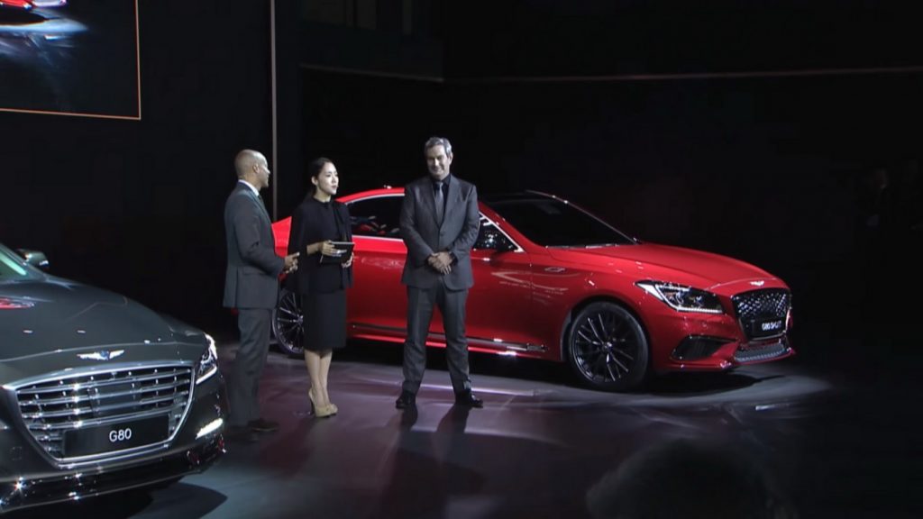 Genesis Reveals Twin-Turbo G80 Sport At The Busan Motor Show [w/Video ...
