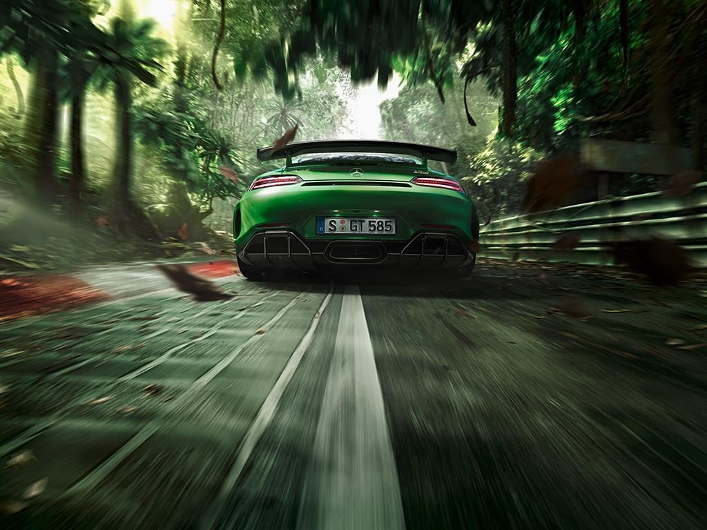 Lewis Hamilton Drives AMG GT R Out Of The Track Jungle [w/Video ...