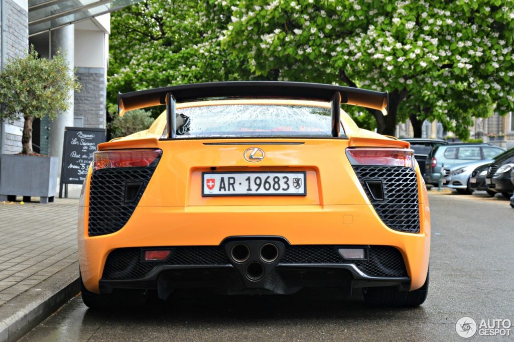 Rare Lexus LFA Nurburgring Edition Spotted In Belgium | Carscoops