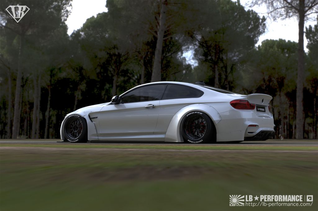 Liberty Walk Widens The BMW M4 | Carscoops