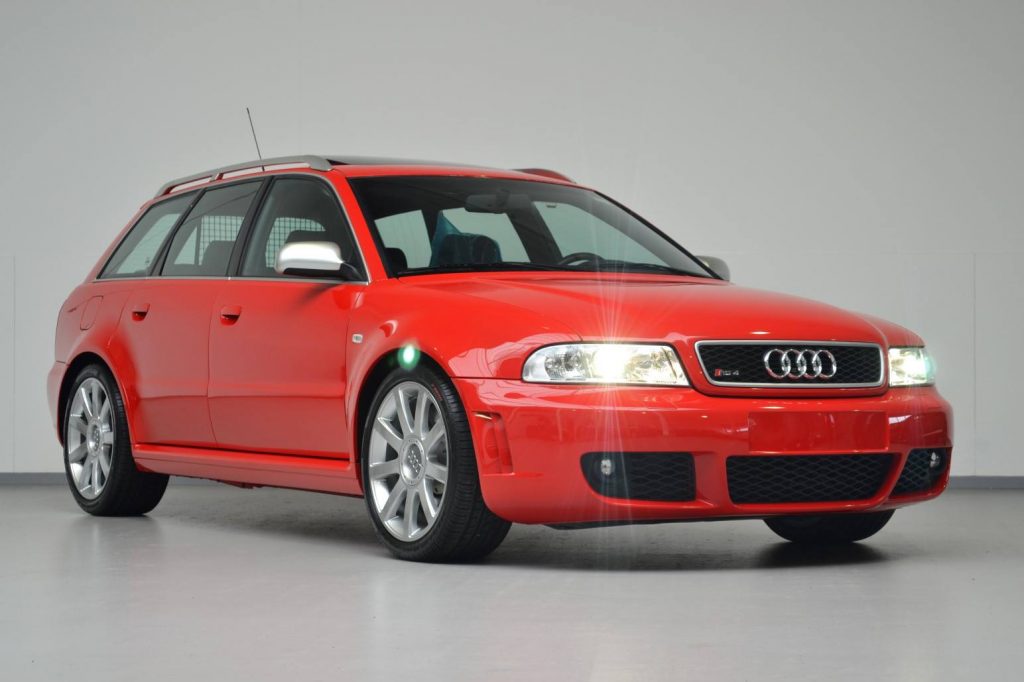 2001 Audi RS4 Avant With 188 KM On The Clock Selling For €99,500 ...