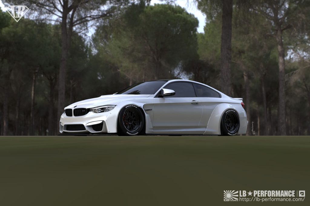 Liberty Walk Widens The BMW M4 | Carscoops
