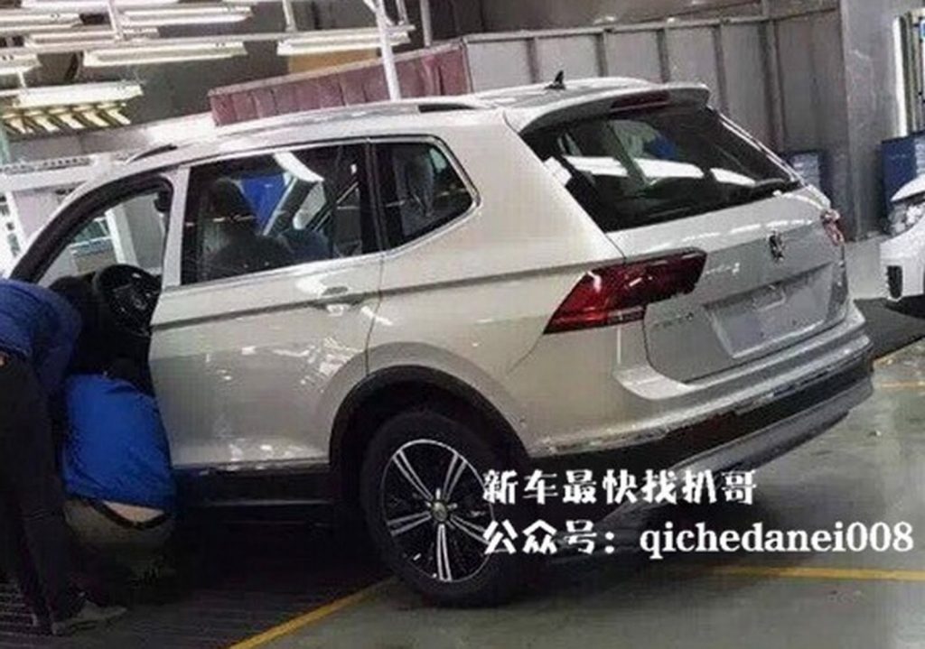 2017 VW Tiguan Long-Wheelbase With 7-Seats Uncovered, Will Come To USA ...