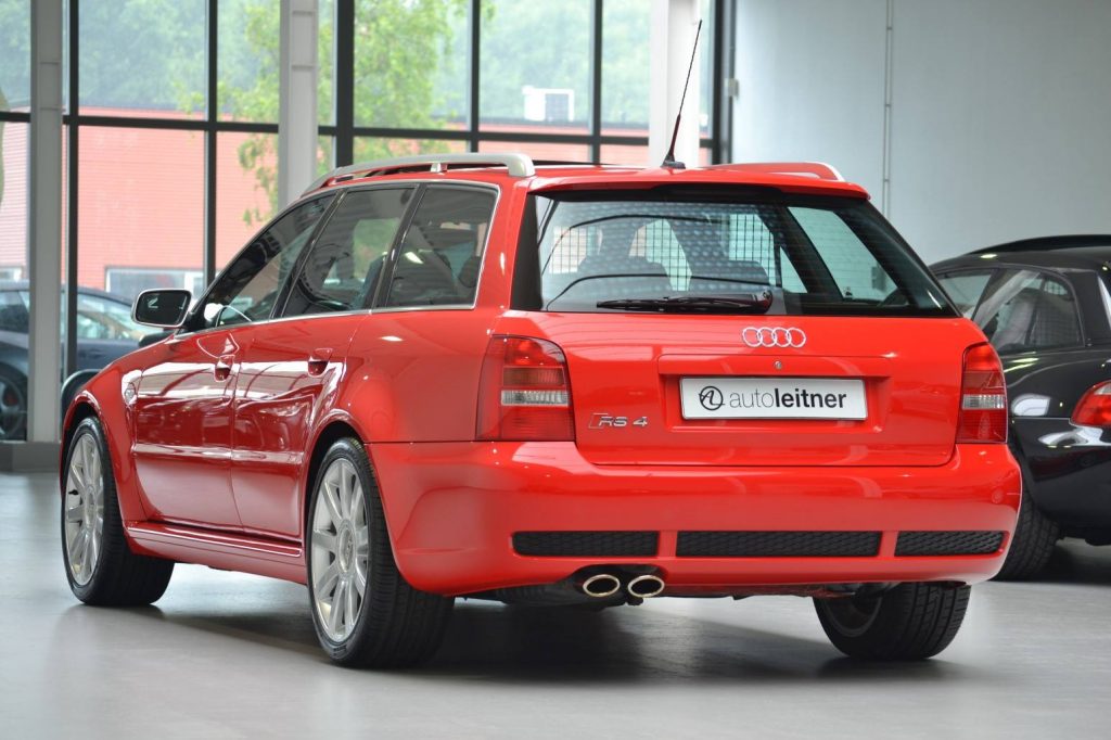 2001 Audi RS4 Avant With 188 KM On The Clock Selling For €99,500 ...