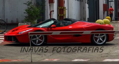 LaFerrari Aperta Spotted In Maranello With Its Roof Down | Carscoops