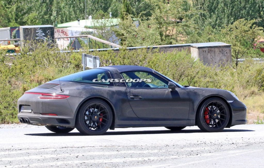 Porsche’s Updated 991.2 Targa GTS Is Undergoing Tests In Spain | Carscoops