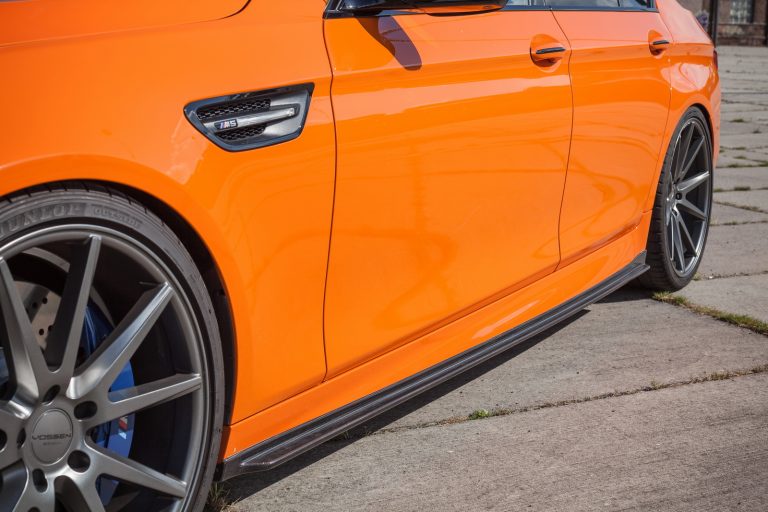 This Fire Orange BMW M5 Develops 818HP, Courtesy Of Carbonfiber ...