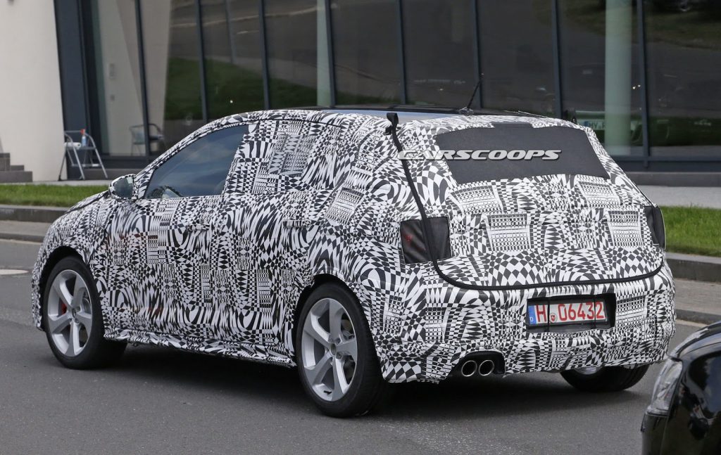 VW Brings A Heavily Camouflaged Next-Gen Polo GTI To The Nurburgring ...