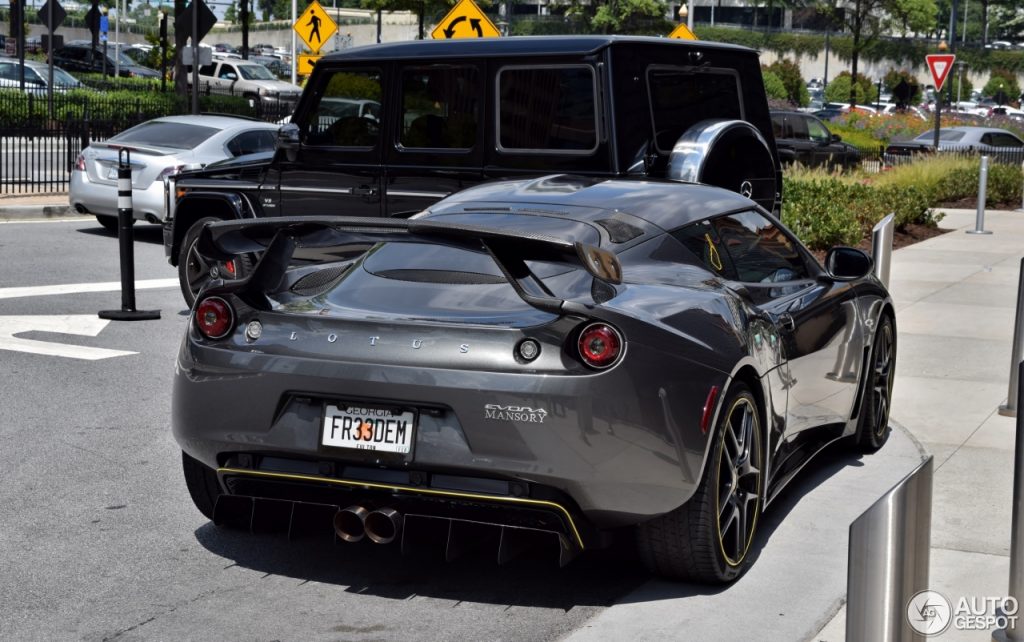 Mansory-Tuned Lotus Evora S Caught Resting Its Wheels In Atlanta ...
