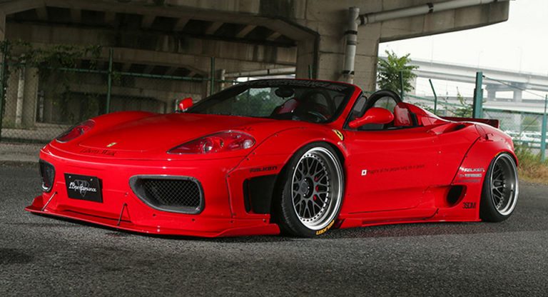 Liberty Walk Reveals Wide-Body Ferrari F360 | Carscoops