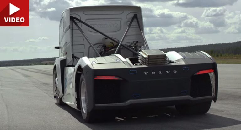 Volvo’s 2400hp Iron Knight Breaks Truck Speed Records | Carscoops