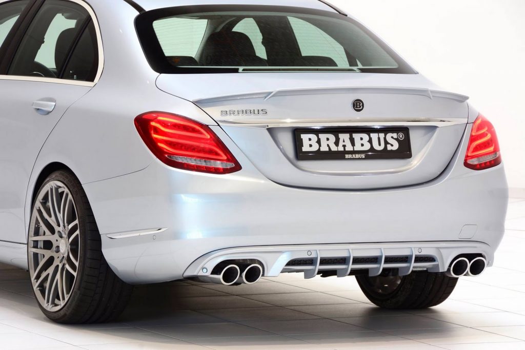 New Photos Of Brabus’ Mercedes-Benz C-Class W205 Tune | Carscoops