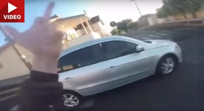 Biker Flipping Off Driver Instantly And Painfully Regrets It | Carscoops