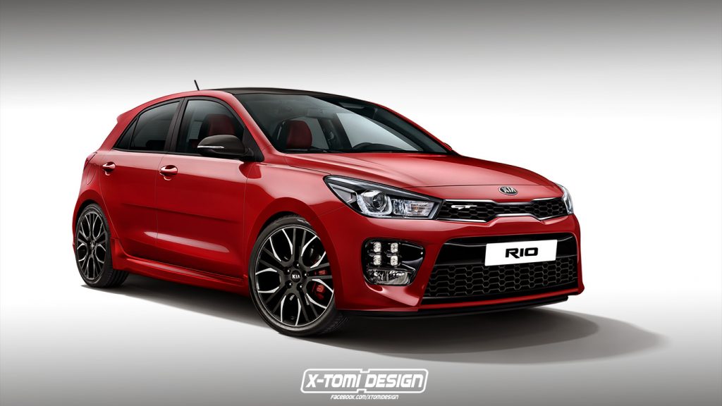 All-New Kia Rio Suits Up In Virtual GT Guise Already | Carscoops